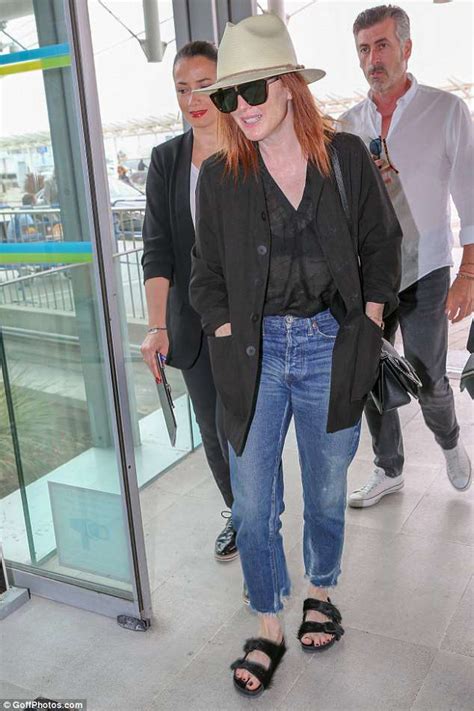 Cannes Film Festival Tess Daly Is Effortlessly Chic In Jeans Daily