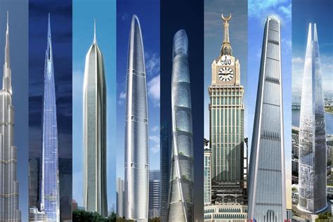 Дэлхийн хамгийн өндөр 10 бүтээн байгуулалтын тав нь Хятад улсад баригдаж байна