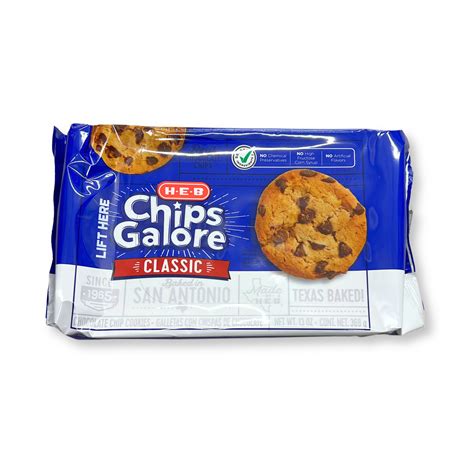 Heb Chocolate Chips Galore Cookies Johnnys Goods