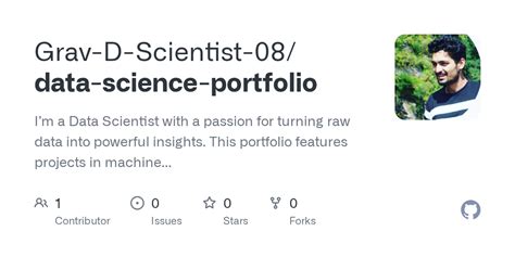 Github Grav D Scientist 08data Science Portfolio Im A Data