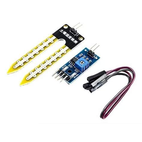 Sensor De Umidade Do Solo Higrômetro Para Arduino Shopee Brasil