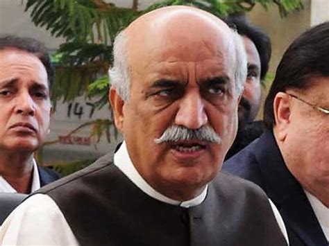 Pti Govt Failing On Its Own Khursheed Shah