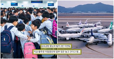 김포공항 이용객들 참고하세요대규모 지연 사태 터진 오늘24일자 상황 위키트리