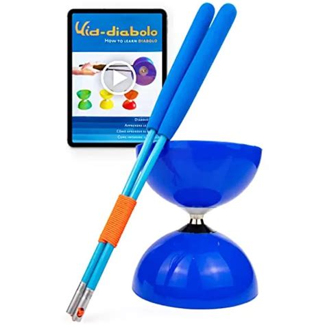 Juggle Dream Big Top Diabolo Set Blue Kings Juggler Uk