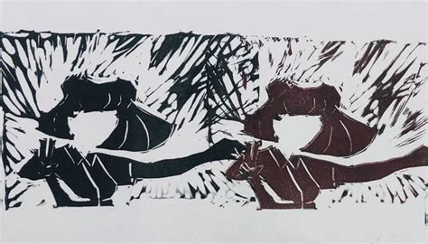 Taking An Intro Printmaking Class In College And I Think I Ve Found A