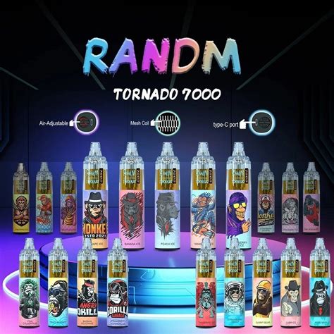 Big Puff Rechargeable Disposable Vape Pen Randm Tornado 7000 Puffs