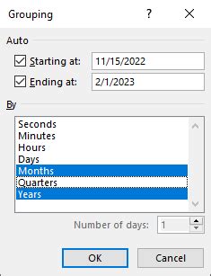 Grouping Excel Pivot Table Group And Ungroup