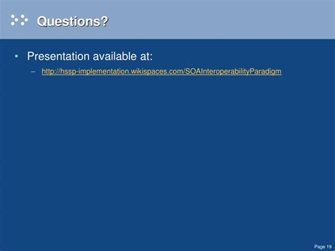 Ppt Hl Soa Interoperability Paradigm Dynamic Model And Conformance