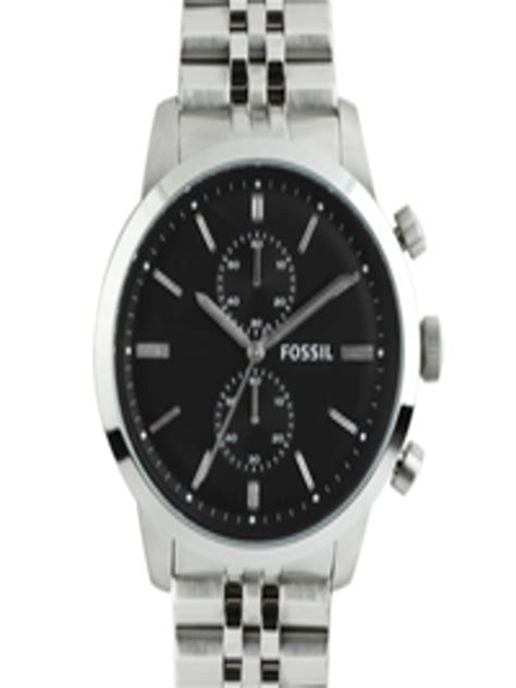 Buy Fossil Men Black Dial Chronograph Watch Fs4784 Watches For Men 117091 Myntra