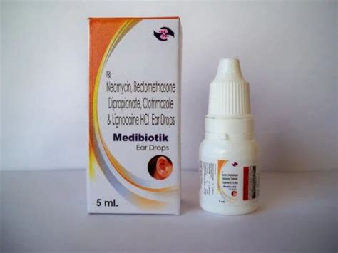 Beclomethasone Dipropionate Neomycin Ear Drops At Best Price In Baddi