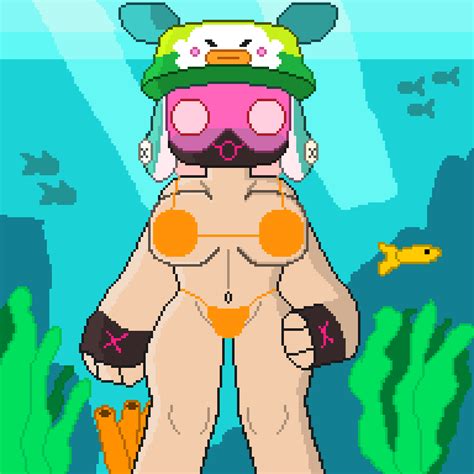 Rule 34 1girls Bikini Brawl Stars Cuttlefish Jacky Brawl Stars