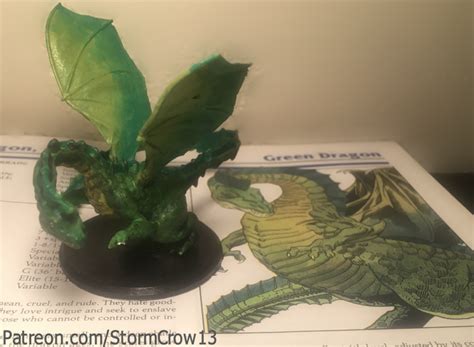 2nd Ed Adandd Green Dragon By Stormcrow 13 Download Free Stl Model