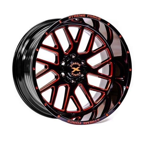 Xtreme Force Xf 10 20x10 25 5x127 5x55x1397 5x55 Gloss Black W