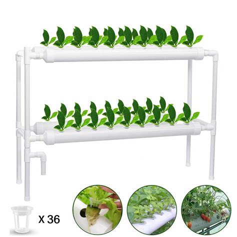 无土栽培蔬菜设备家庭阳台管道式水培种植架自动化多层水耕种菜机 阿里巴巴