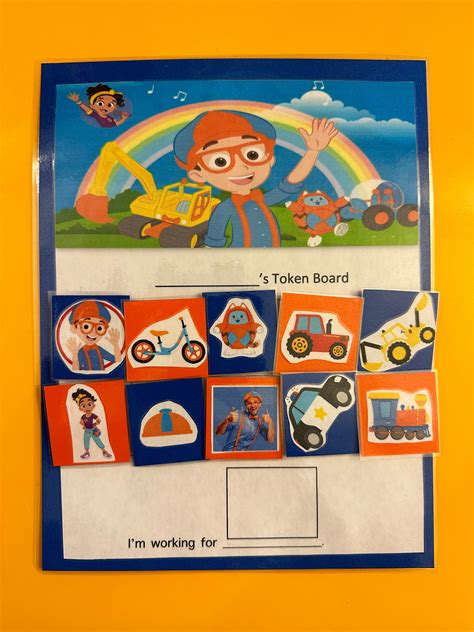 Custom Themed Token Board With Extra Tokens Andfree Shipping Etsy