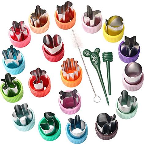 Vegetable Cutter Shapes Set Mini Sizes Cookie Cutters Set Fruit Cookie