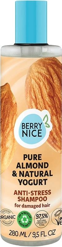 Berry Nice Pure Almond & Natural Yogurt Anti-Stress Shampoo - Шампунь ...