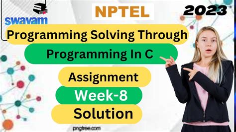 NPTEL Problem Solving Through Programming In C Week 8 Quiz Assignment