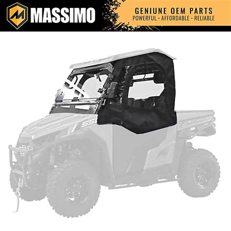 Massimo T Boss 550560750760 Utv Half Door Soft Enclosure At Tractor
