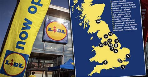 New Lidl Stores Where 16 Supermarkets Will Open Will YOUR Town Get One Daily Star