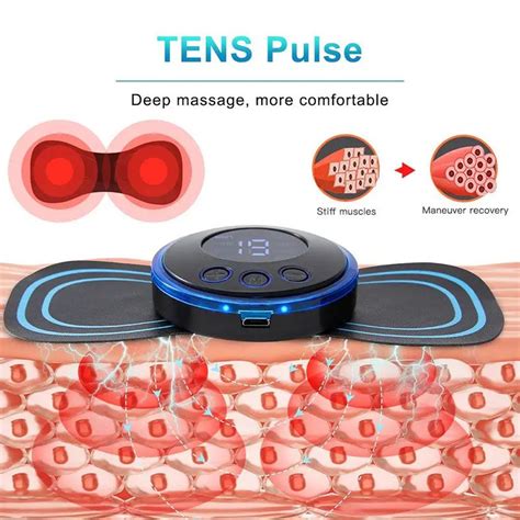 Best Price For Ems Neck Massagers Lcd Display Electric Cervical