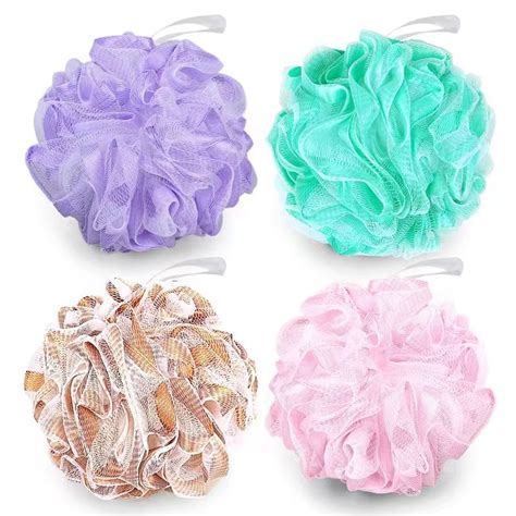 Sumensumen Loofah Sponge 60gpiece Soft Texture And Very Durable，exfoliating Shower Sponge Body