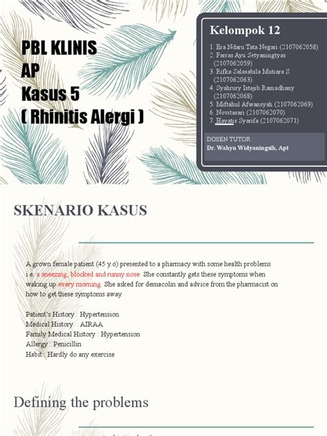 12b Ppt Ap Dan Pc Swamed Rhinitis Alergi Pdf