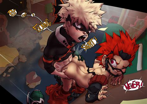 Rule 34 Anal Sex Anime Anime Style Bakugou Katsuki Big Penis Boku No