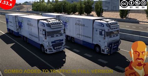 Daf Xf116 510 Flower Shuttle V21 Ets2 152 153x Ets2 Mod Download