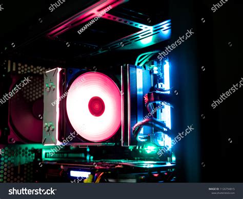 Case Mod Concept Rgb Cpu Air Stock Photo Edit Now 1126794815