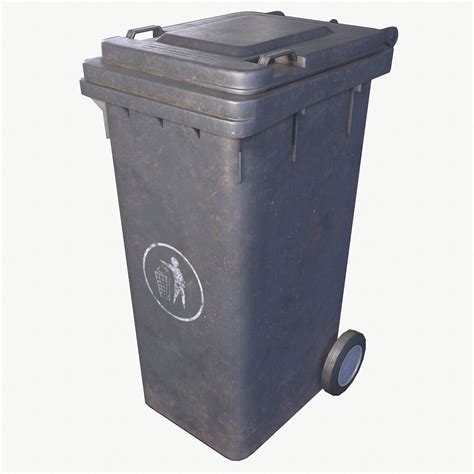 Pipote Plastico Con Ruedas 120 Litros Mundo Papel 2001 Ca