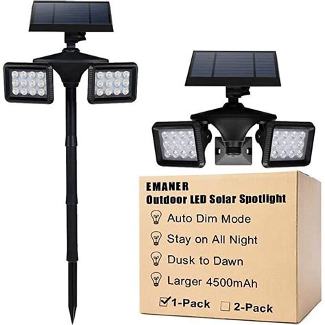 Lampes Solaires Exterieures avec détecteur de mouvement Lampe Suspendue Solaire Exterieur IP