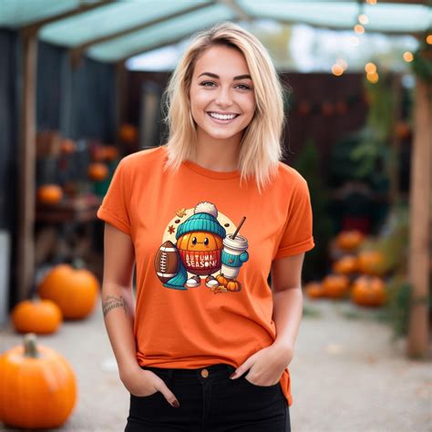 Cozy Fall Vibes T Shirt Football Season Pumpkin Spice Latte Autumn