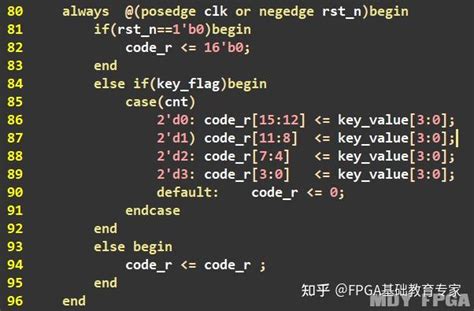基于fpga的密码锁设计（附工程源码altera版）学习心得 知乎