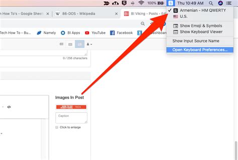 How To Switch Keyboard Language Mac