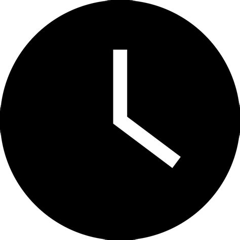 Clock Vector Svg Icon Svg Repo