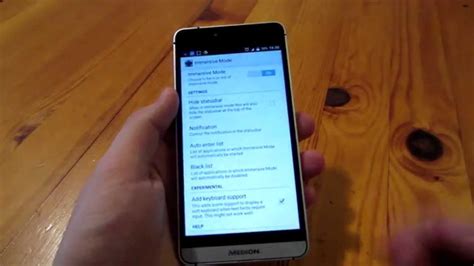 How To Hide On Screen Buttons Navigation Keys Status Bar Android YouTube