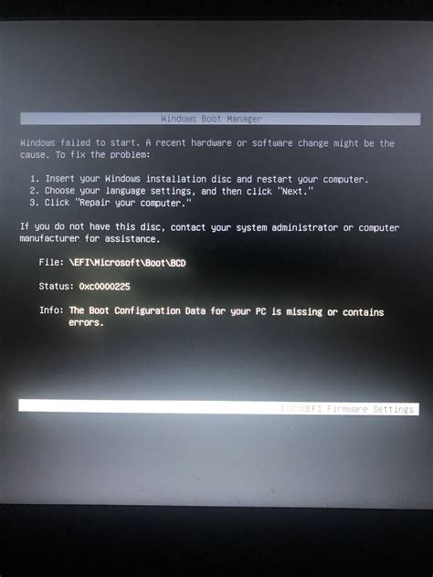 Woke Up To This Screen One Day Ive Read About The Bootable Usb Solution But I Stupidly Never