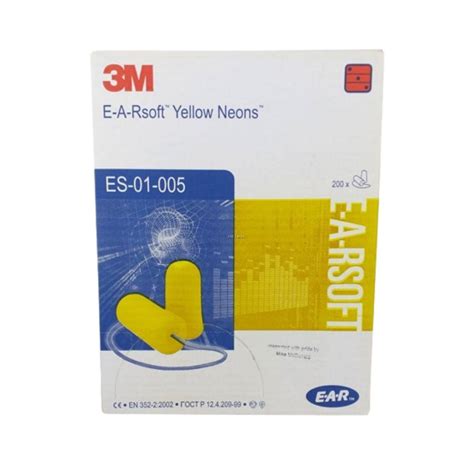3m Ear Soft Yellow Neons Earplugs 200 Pcs Ciudaddelmaizslpgobmx