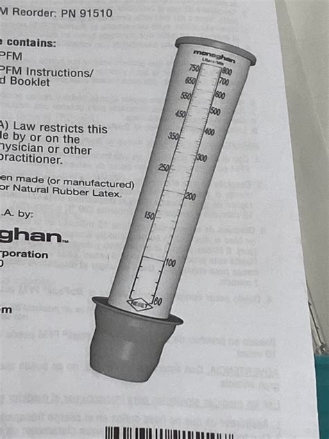 New Monaghan Trupeak 91510 Flow Meter M35 91510 Trupeak Disposables