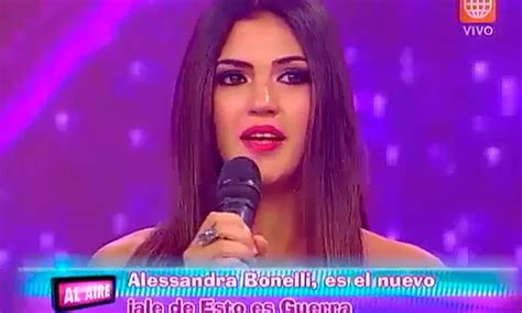 La Sensual Alessandra Bonelli Envió Un Mensaje En Italiano A Sus Fans