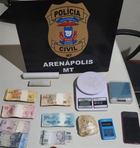 Pc Prende Traficante Confisca Dinheiro E Desarticula Esquema Em Mt