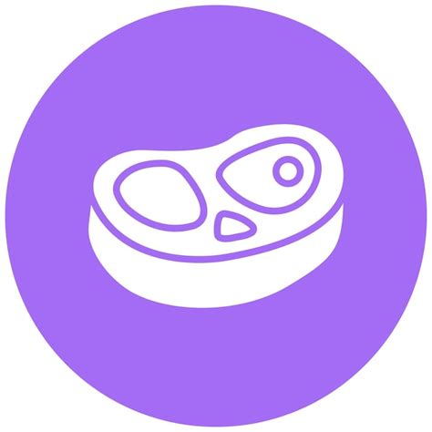 Premium Vector Meat Vector Icon Design Illustration
