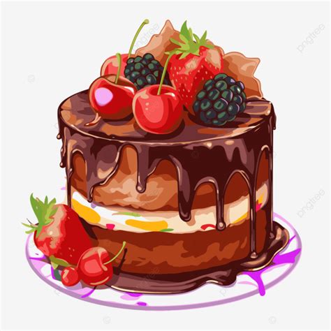 كعكة عيد ميلاد مجانية المتجه كيكة رمز الكيك كيك رمز 3d الكرتون ملصق