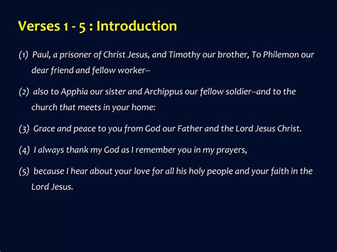 New Testament Survey No 22 Paul Letter To Philemon Ppt