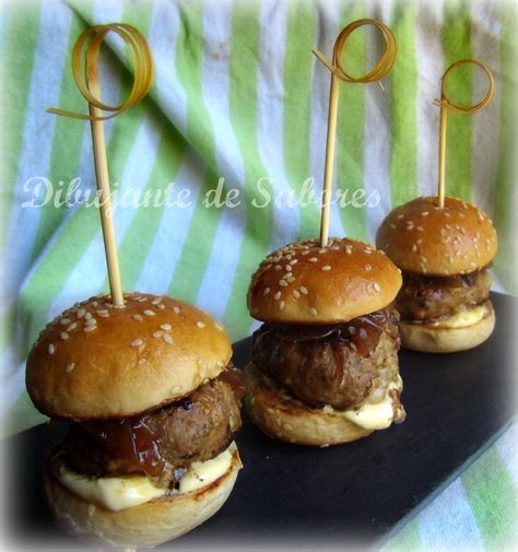 Dibujante De Sabores Mini Hamburguesas
