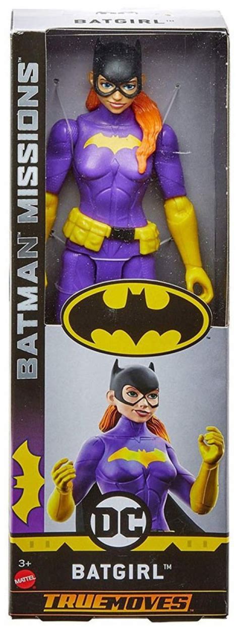 Dc Comics Batman Missions Batgirl 12 Action Figure True Moves Mattel