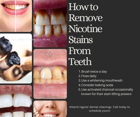 Struggling With Yellowed Teeth From Smoking Start By Brushing Your