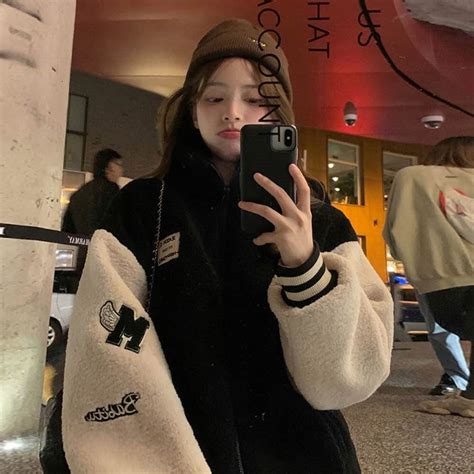 🌈인기템🌈여성 겨울 패치 후리스 플리스 야구점퍼 뽀글이점퍼 에이블리