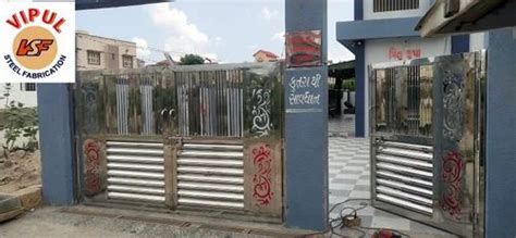 Modern Stainless Steel Home Gate At Rs Sq Ft In Ahmedabad ID